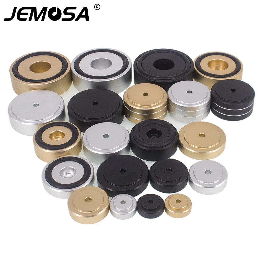 4pcs Aluminum Amplifier Feet Shock Absorber Turntable Feet Audio Cd ...