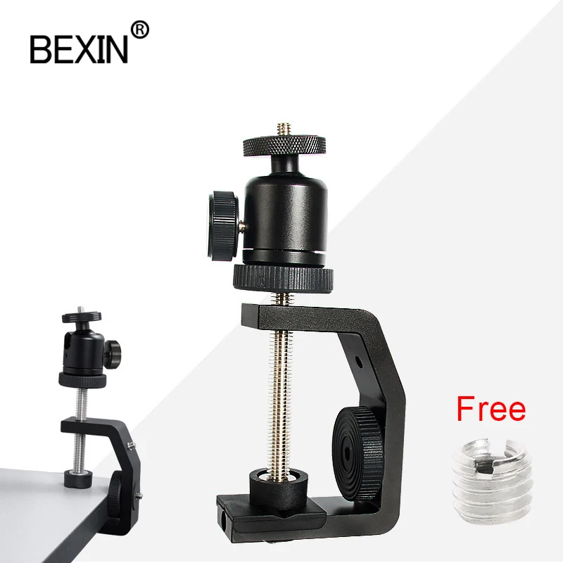 Desktop stand clamp Camera clamp c style clamp universal aluminum clip ...