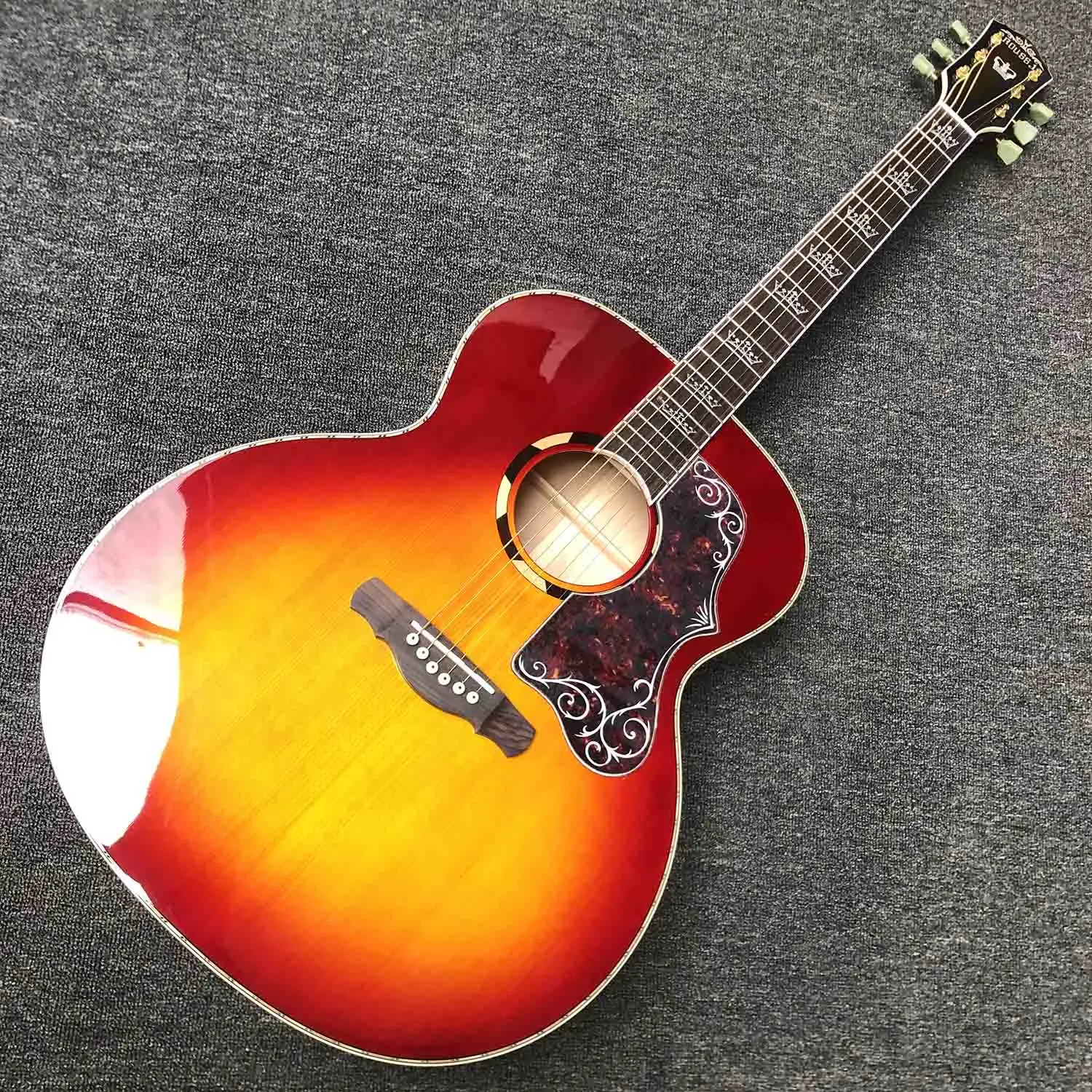 Colorful Acoustic Guitar