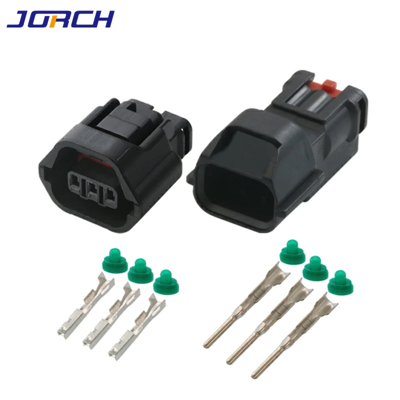 5 Pcs 3pin Auto Speed Wire Connector Evo Mivec Camshaft Sensor Plug ...