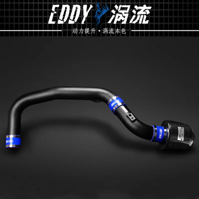 Eddy 흡입 시스템 공기 흡입 파이프 및 탄소 섬유 에어 필터 포드 포커스 St 2t 2013 자동차 엔진 부품 액세서리