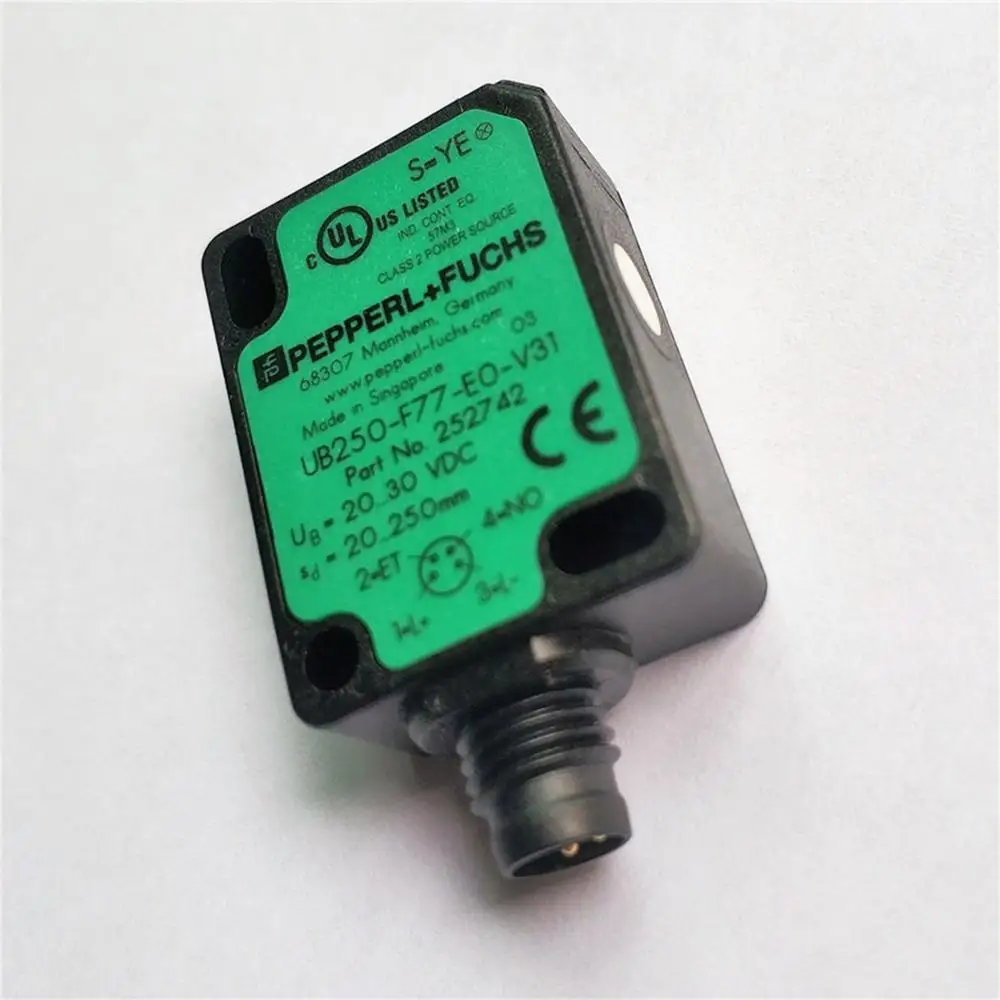 Ultrasonic Sensor Ub100-f77-e0-v31 Ub100-f77-e2-v31 Ub250-f77-e0-v31 Ub250-f77-e1-v31 Ub250-f77 ...