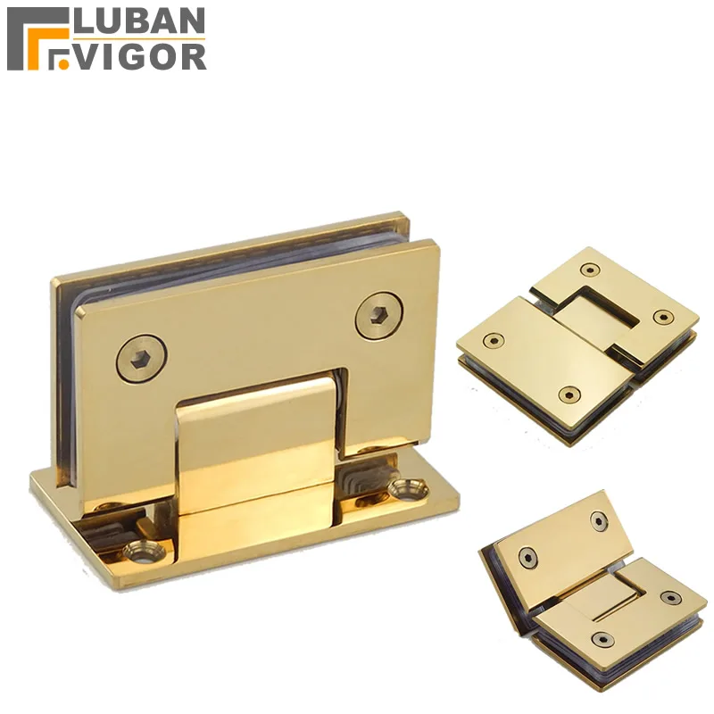 Mirror-brushed-surface-luxury-golden-bathroom-folder-hinge-304 ...
