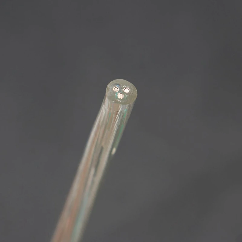 Câble-fil,Câbles électriques ronds transparents en PVC 250V, cordons d ...