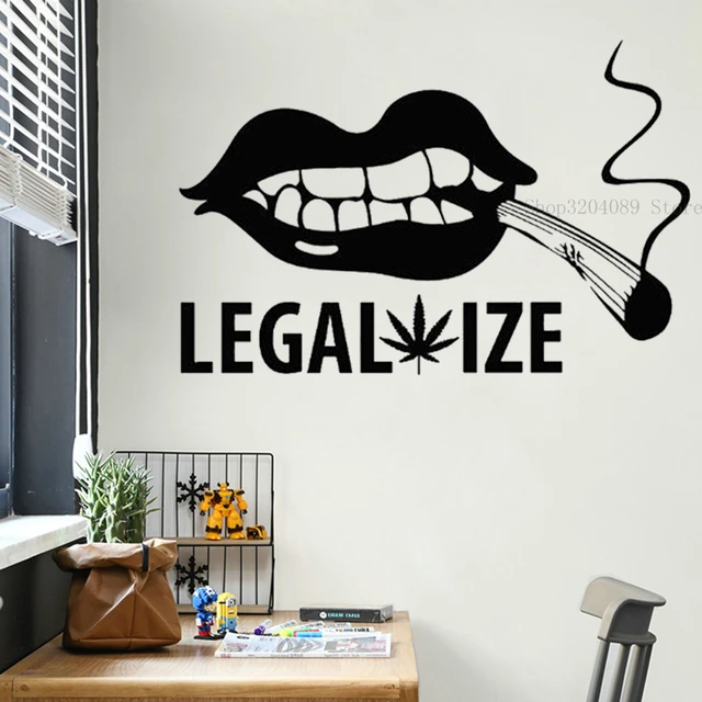 Sexy Lips Smoking Weed
