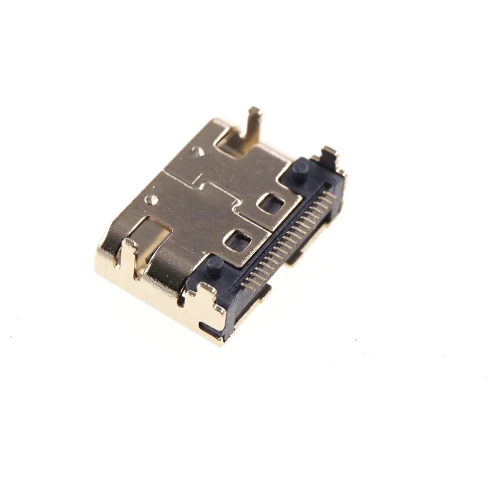 IGOSAIT 10pcs Mini HDMI Female Connector SMD 19 pin Reflow Solderable ...