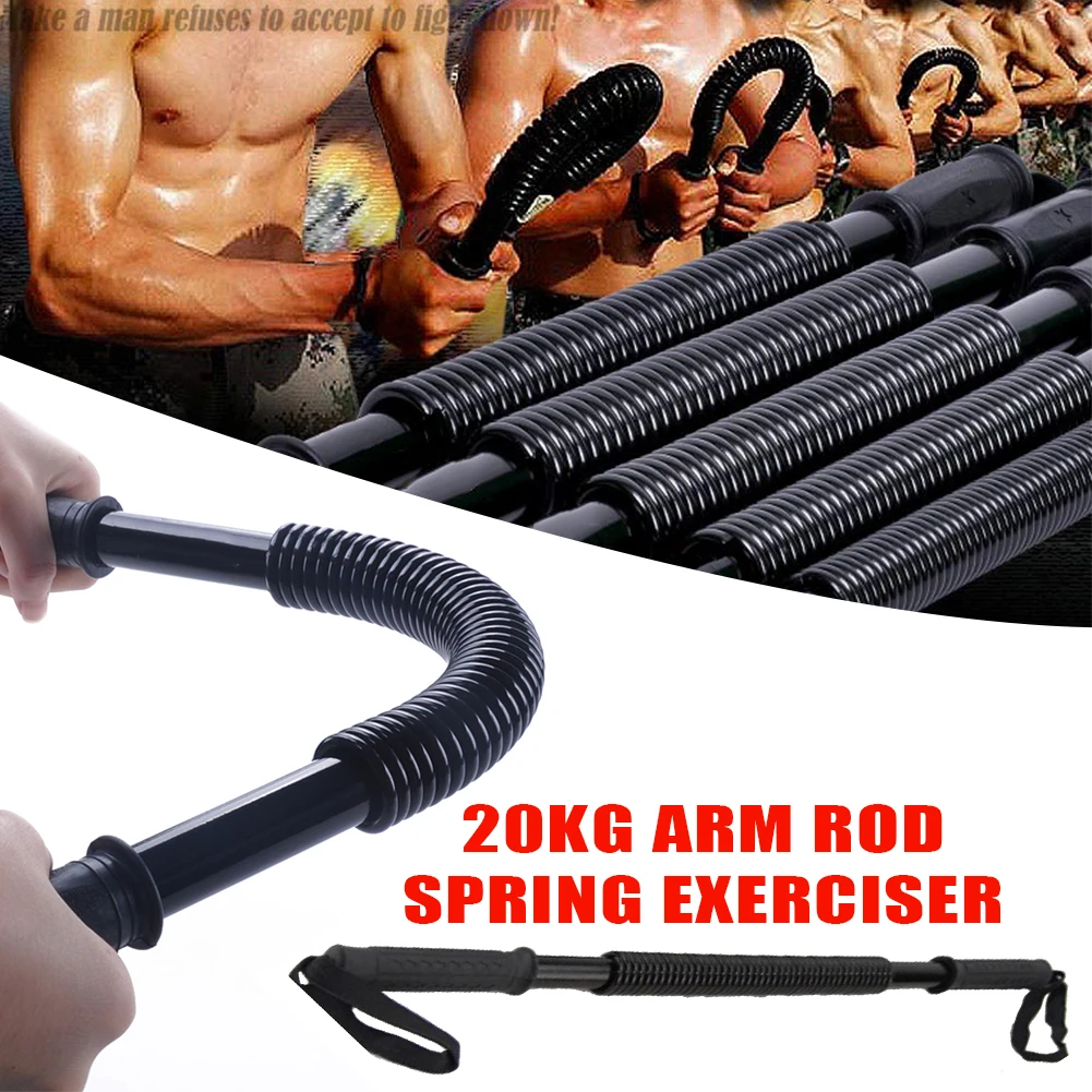 20KG-Arm-Training-Gym-Spring-Steel-Exerciser-Power-Wrist-Hand-Gripper ...