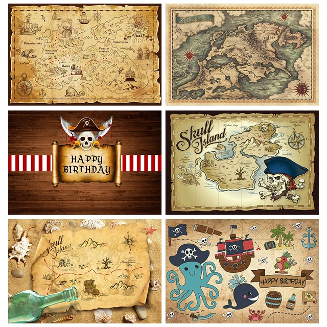 Pirate Invitation Background