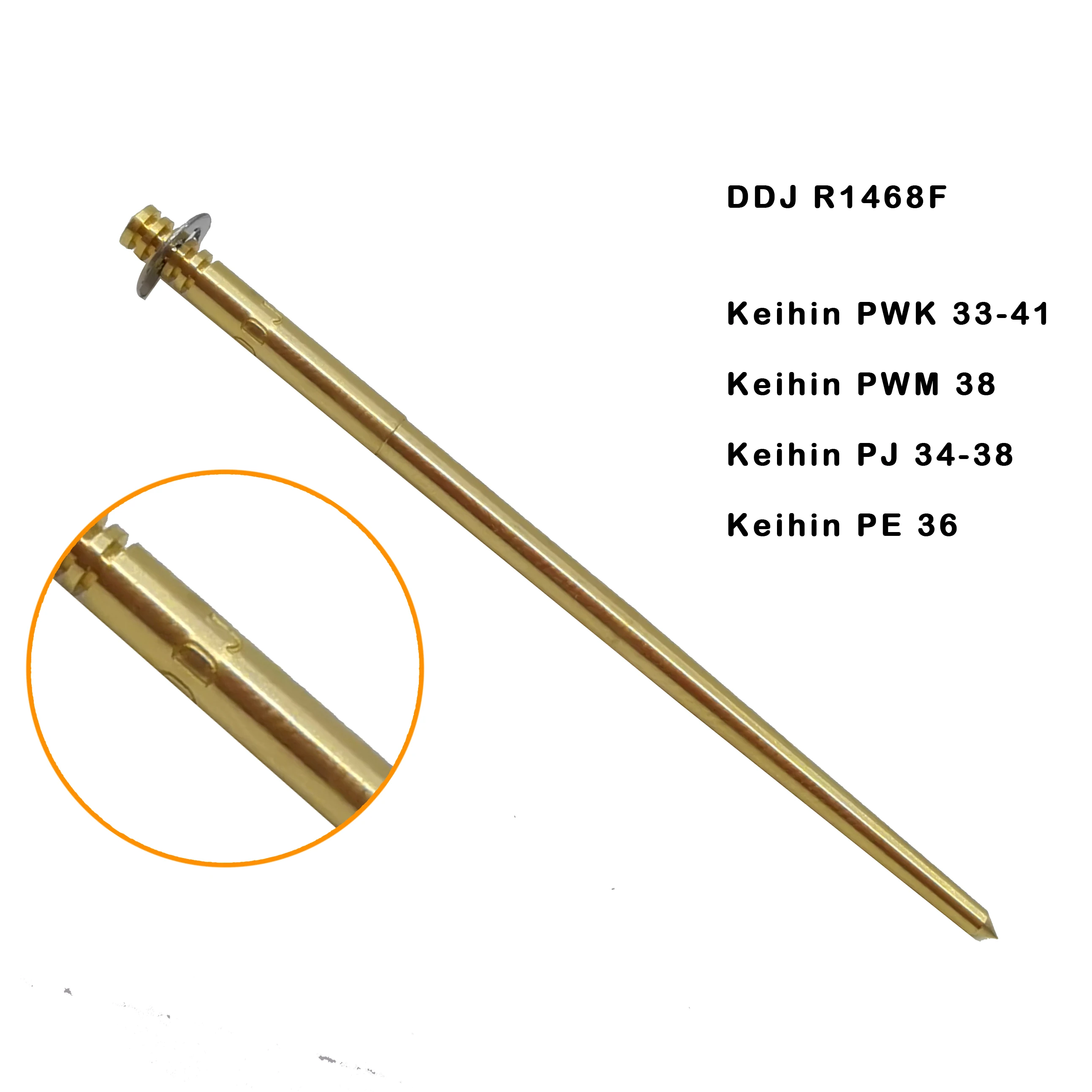 DDJ R1468F jet needle for Keihin PWK PWM PE PJ carburetor 1468 throttle ...