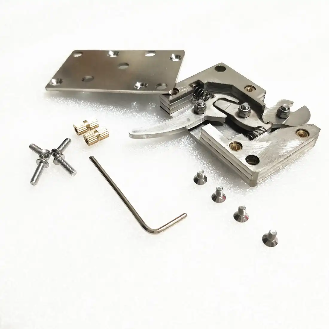 Stainless Steel Slingshot Rubber Holder + Release Device Slingshot ...