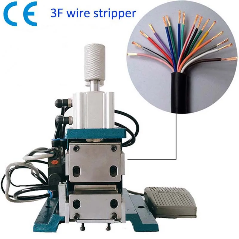 3F Pneumatic Wire Stripping Machine Pneumatic Cable Peeling Machine ...