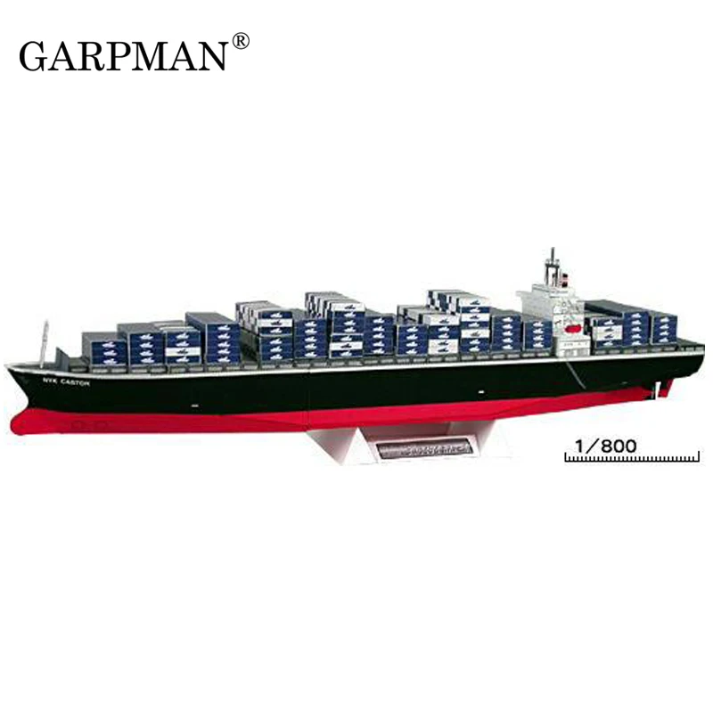 3D-Paper-Model-Container-Ship-Puzzle-Classe-Manual-Tridimensional ...