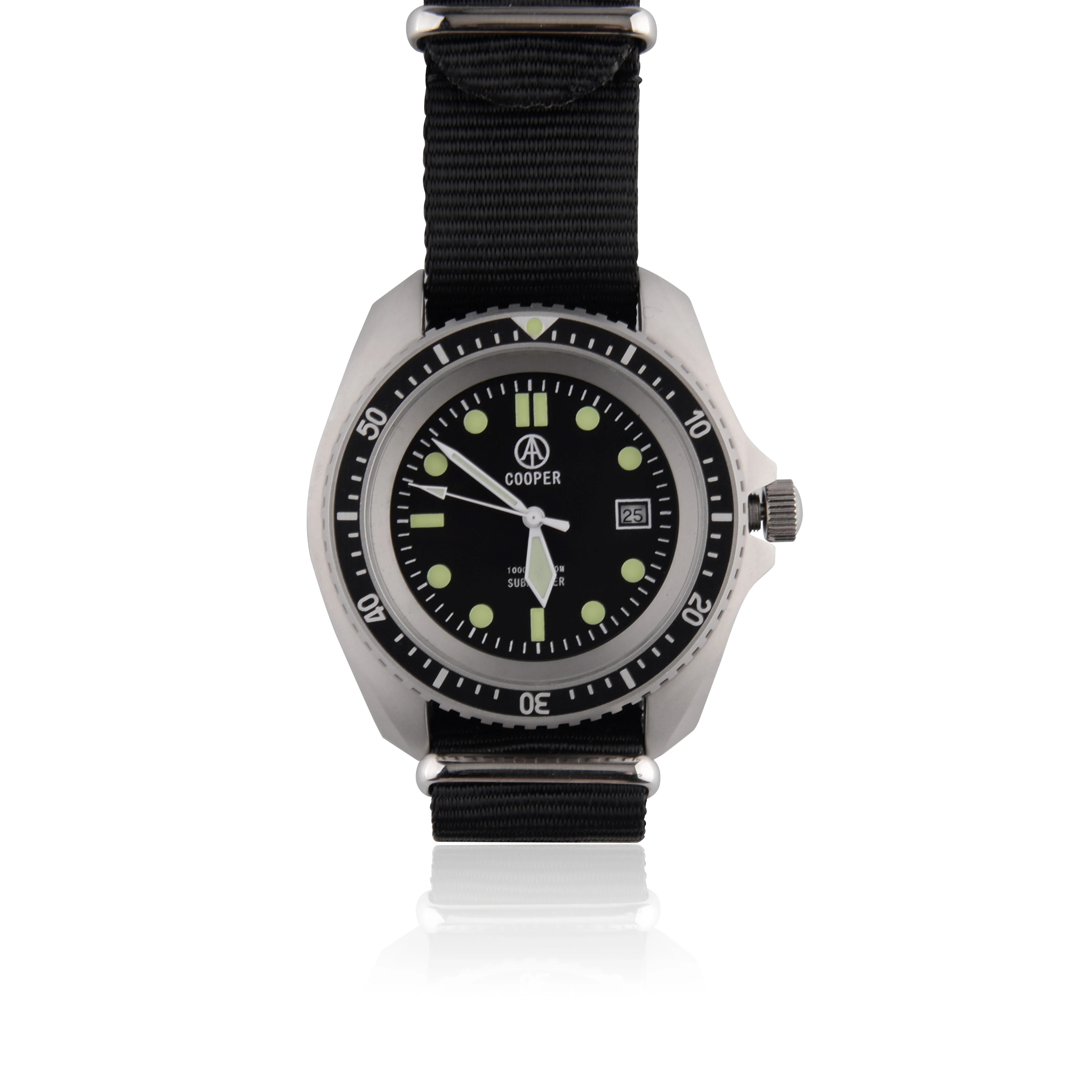 Factory Original 42mm Cooper Submaster SAS SBS Military 300M Diver Men ...