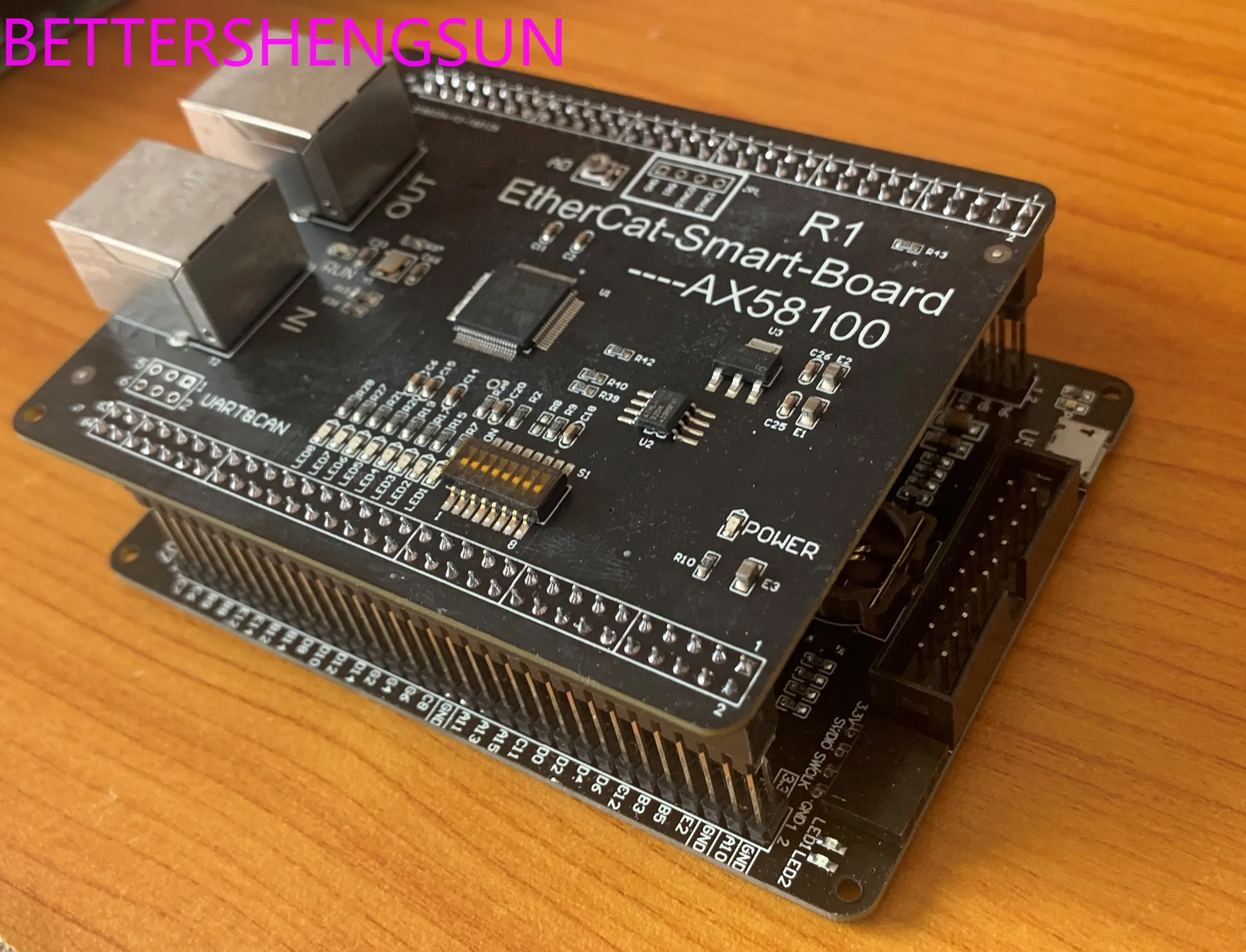 Genuine EtherCat-AX58100 development board can replace ET1100. STM32 ...