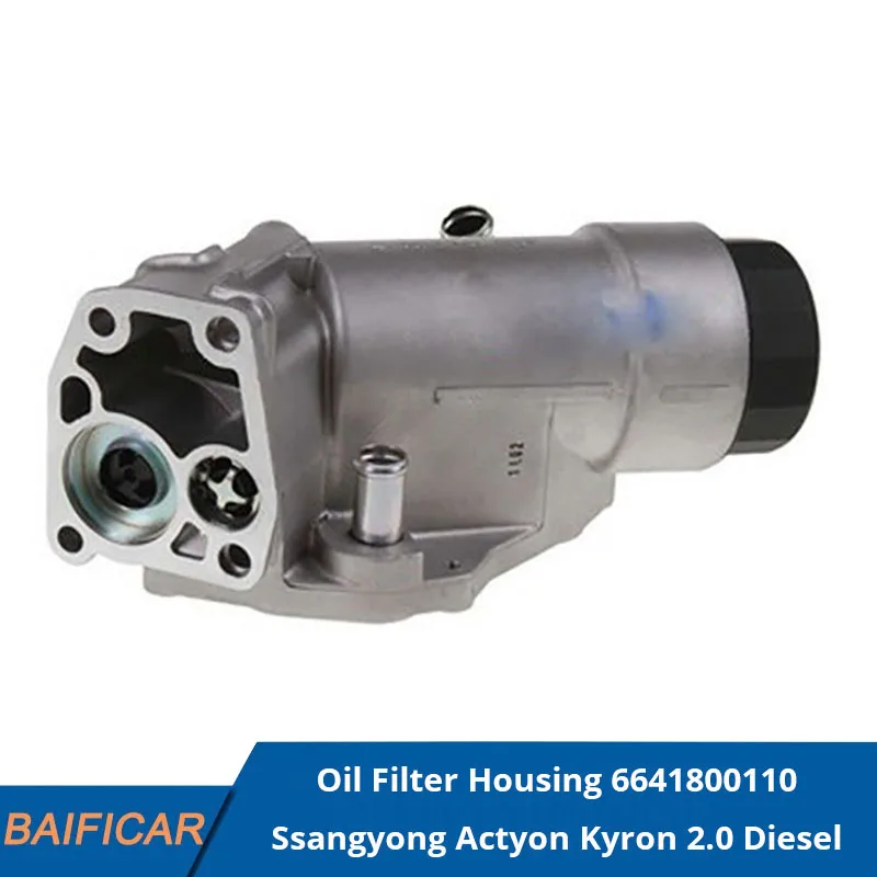 Baificar-Brand-New-Genuine-Oil-Filter-Housing-6641800110-For-Ssangyong ...