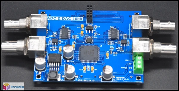 ADC DAC 데이터 수집 아날로그 디지털 변환 모듈, 고속 FPGA AD7616 DAC8820|변압기| - AliExpress