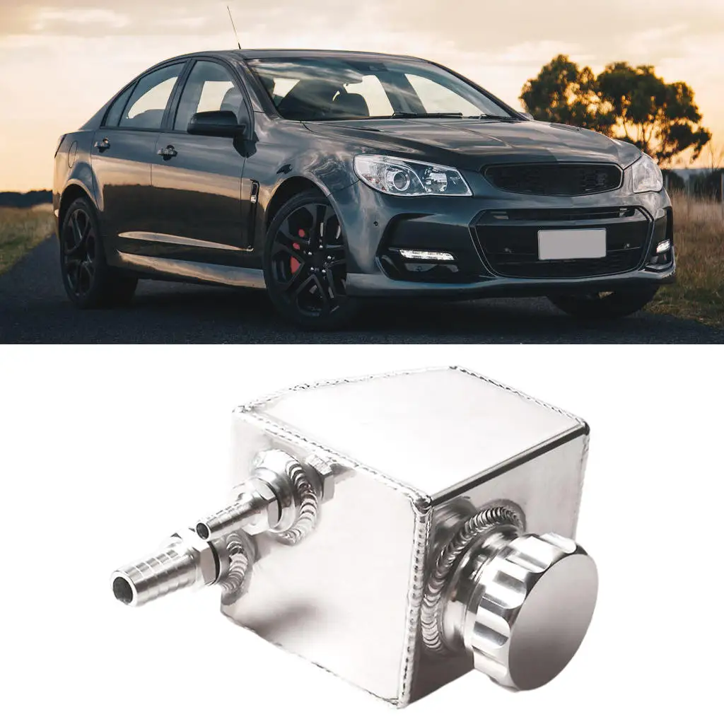 Car Engine Oil Catch Can Reservoir Tank Polished Aluminum Vehicle Car ...