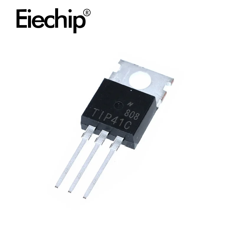 10PCS-bipolar-transistor-TIP41C-6A-100V-TO-220-NPN-power-amplifier ...