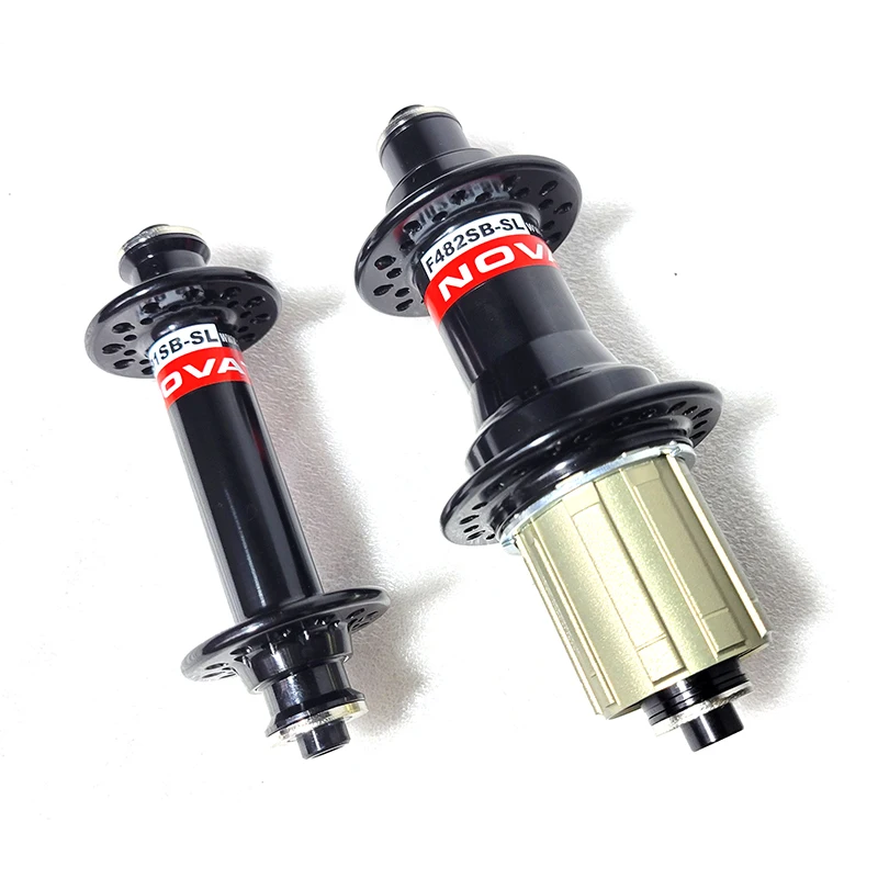 Light Novatec A291SB-SL F482SB-SL Road Bike Hubs front 20H 24H rear 24H ...