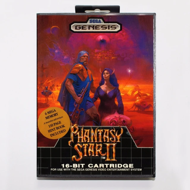 Phantasy Star Ii Box Art