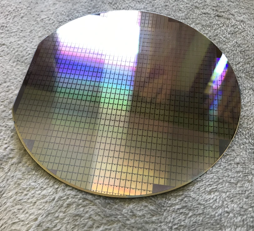 Wafer De Silício Completo Com Chip Monocristalino 6 Tamanhos - Peças P ...