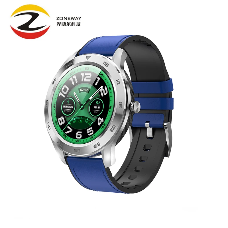 DT98 Smart Watch IP68 Waterproof 1.3 Full Round HD Screen Wristband ECG ...
