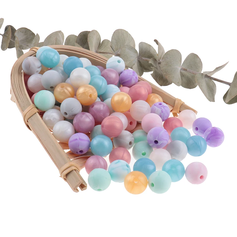 200pcs-Silicone-Beads-12mm-Silicon-Pearl-Baby-Teether-Beads-Silicone ...