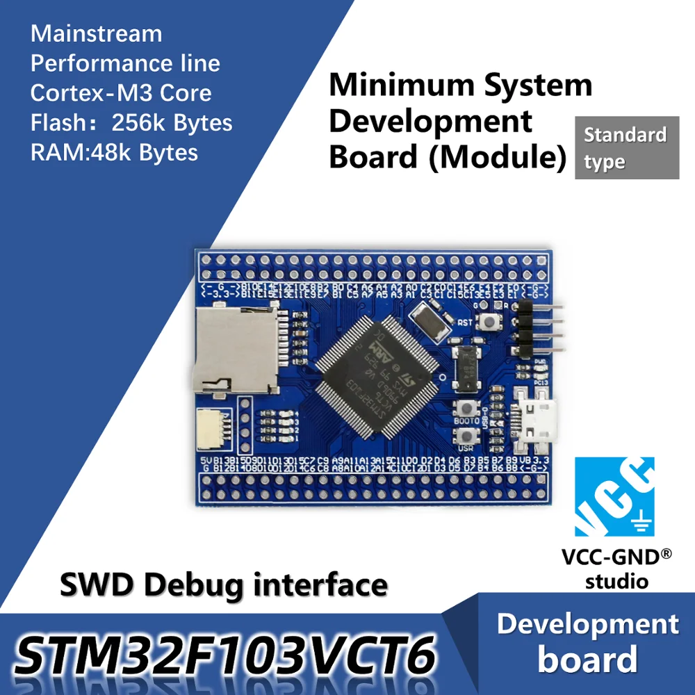 STM32F103VCT6 ARM STM32 Minimum System Development Board Cortex-m3 new Günstiges Schnäppchen ...