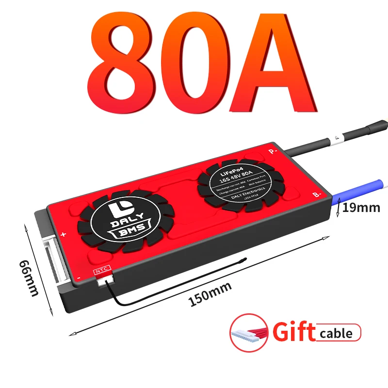Daly Lifepo4 BMS Li-Ion 4S 8S 10S 13S 16S mit NTC Temperatur Sensor 15A 20A – Hochwertiges ...