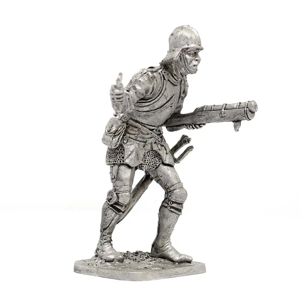 Swiss hand shooter 15th century Tin Soldier \u0421ollection Figure 54mm ...