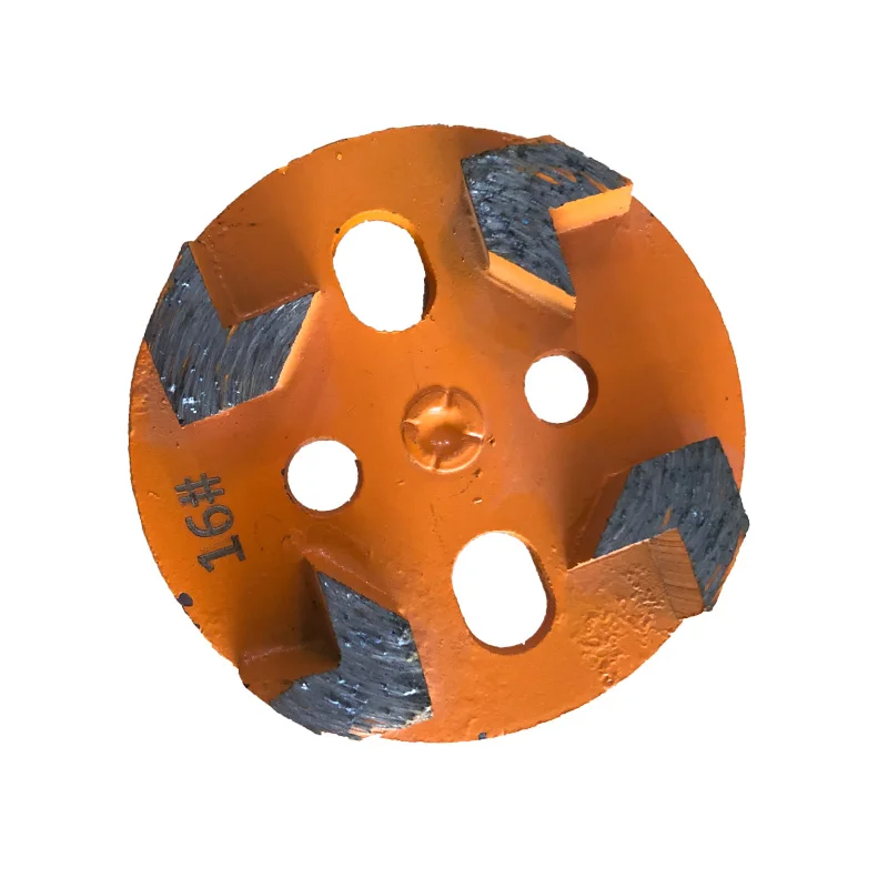 4 inch Diamond Segmented Bond Floor Polishing Pad For Stone Grinding ...