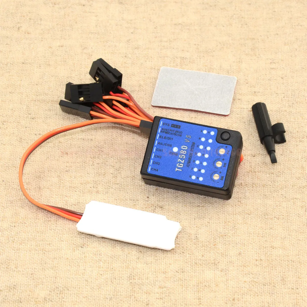 Tgz580 plus v5 3軸ジャイロfblフライトシステム,usb2sys ble2sys,t rex rcヘリコプター用 ...