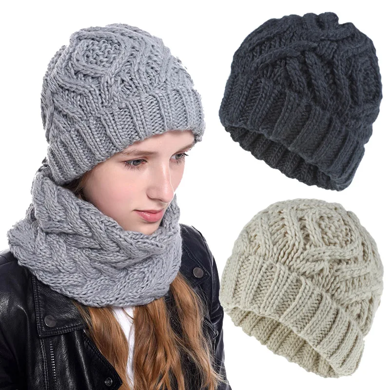 Gorro de punto a la moda para Mujer, gorro cálido Czapka Zimowa, para ...