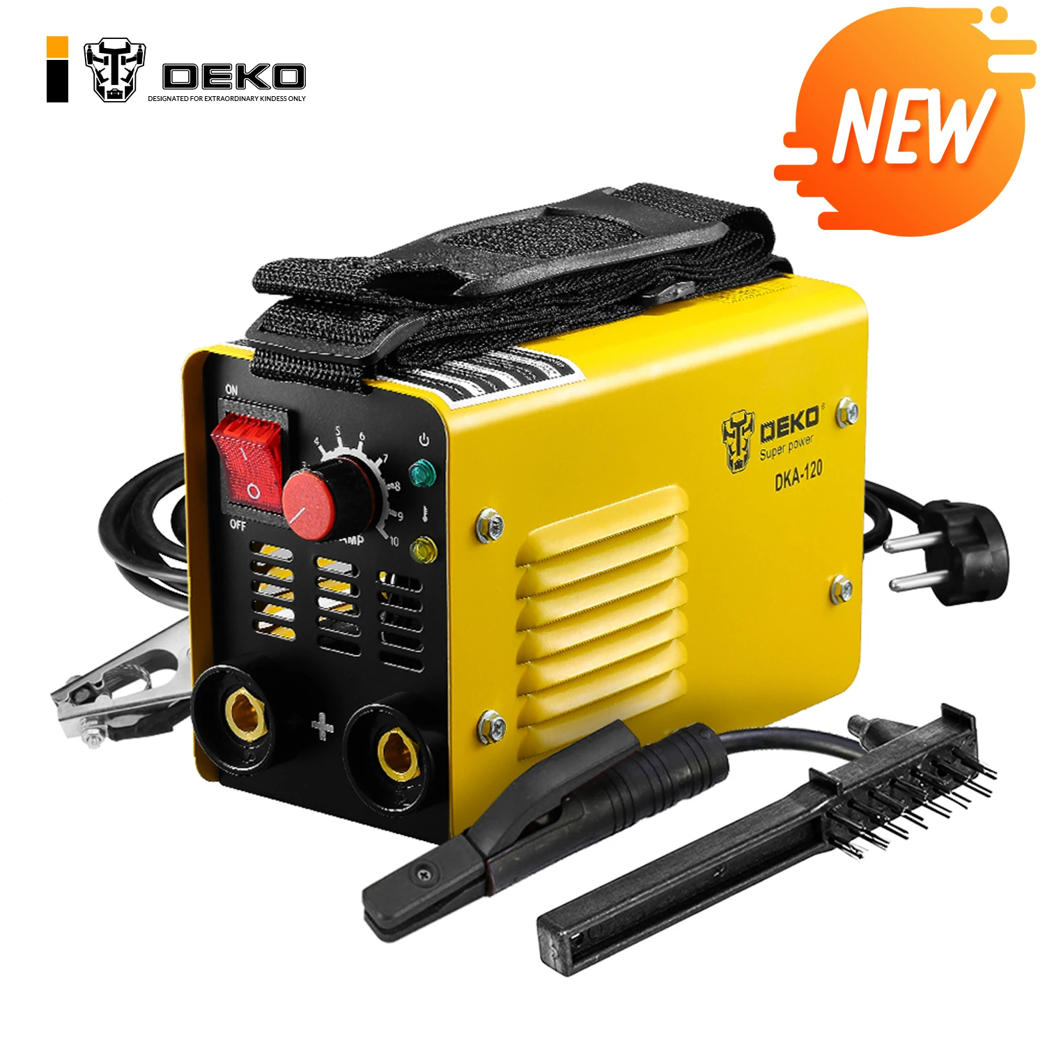 Deko Dka-120 120a 4.1kva Ip21s Inverter Arc Electric Welding Machine ...