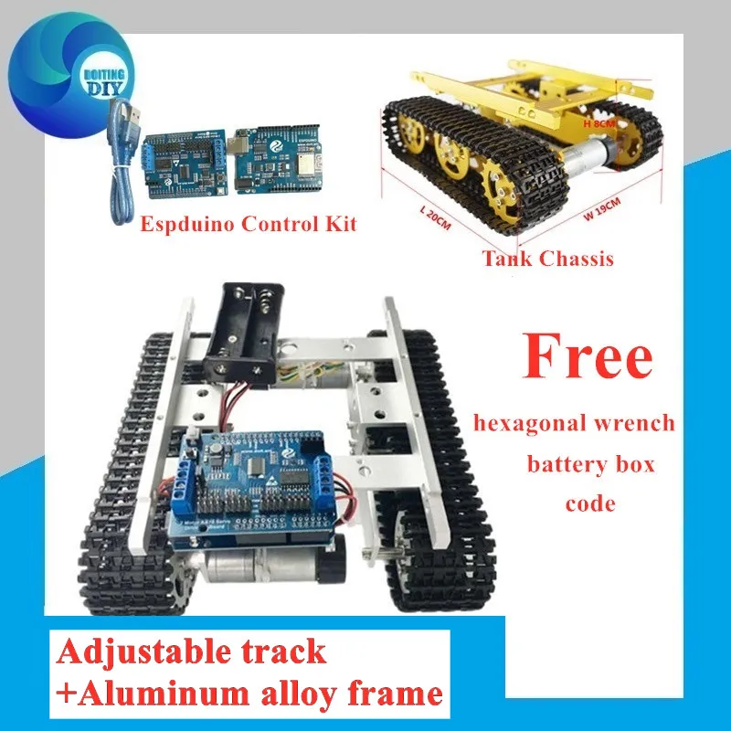 Rc Crawler Arduino Wifi 2wd Espduino