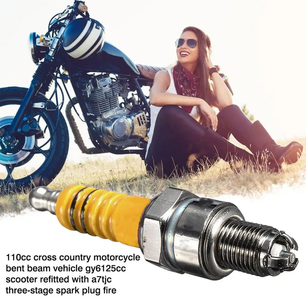 Motorcycle-Spark-Plug-110CC-Off-road-Motorcycle-GY6125CC-Scooter ...