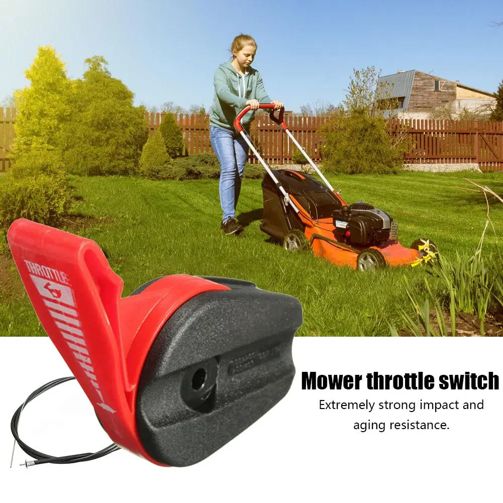 Universal Pull Line Lawn Mower Throttle Switch Lever Control Kit ...