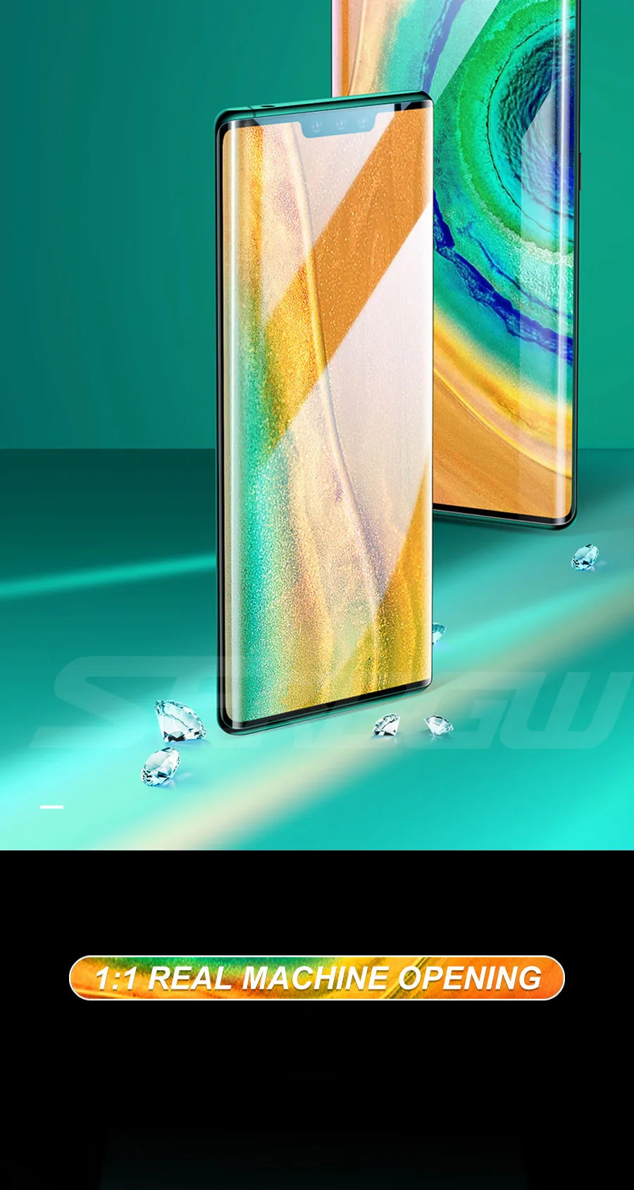 100D стекло для huawei mate 30 20 10 Pro 9 Lite 20X защита экрана закаленное стекло huawei P ...