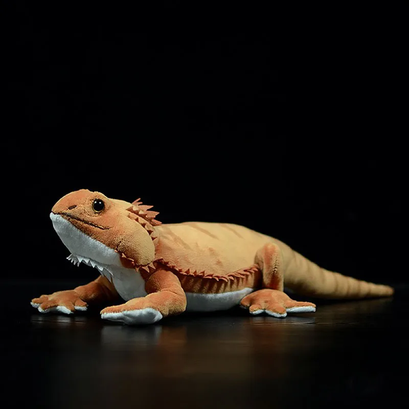 46CM Long Soft Bearded Dragon Plush Toy Real Life Reptiles Lizard ...