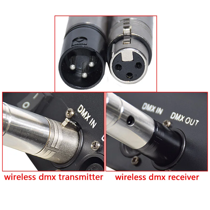 2.4G Dmx 512 Wireless Male Transmitter Stage Light Par Party Light ...