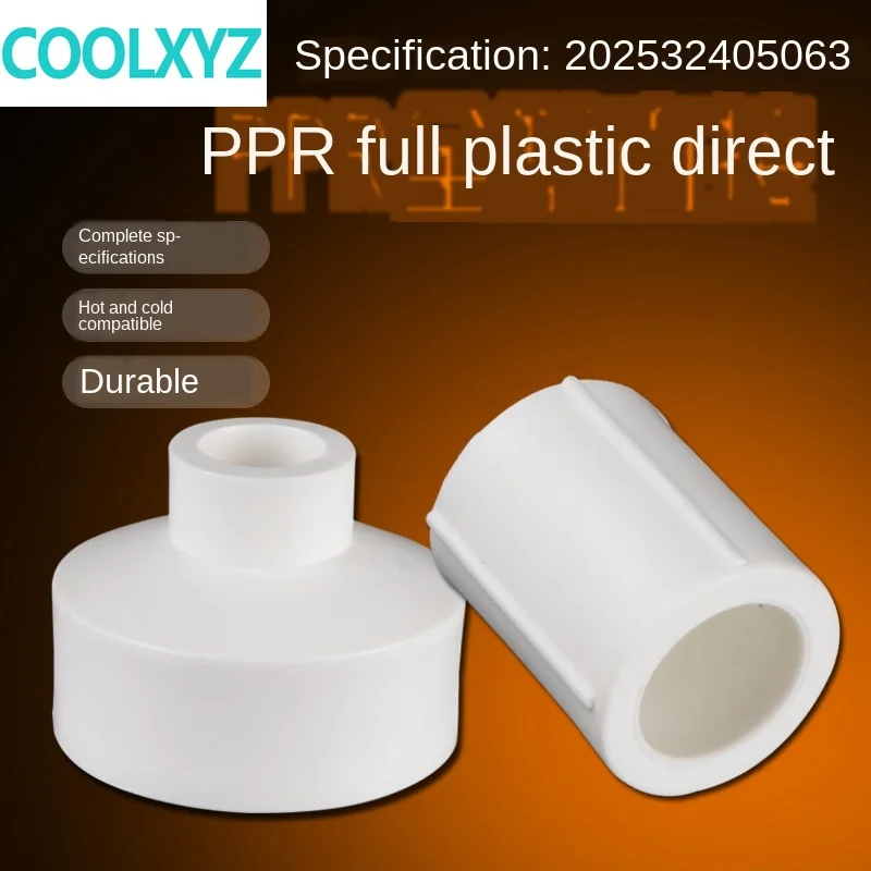 Reductor de cabeza directa PPR, 20/25/32/40/50/63PPR, gira directamente 1/2 en 3/4 en 1 pulgada ...