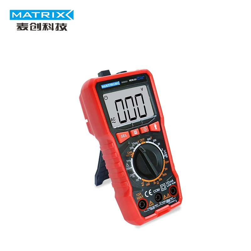 Digital Multimeter Handheld MDM-201 202 203 204 Current Voltage ...