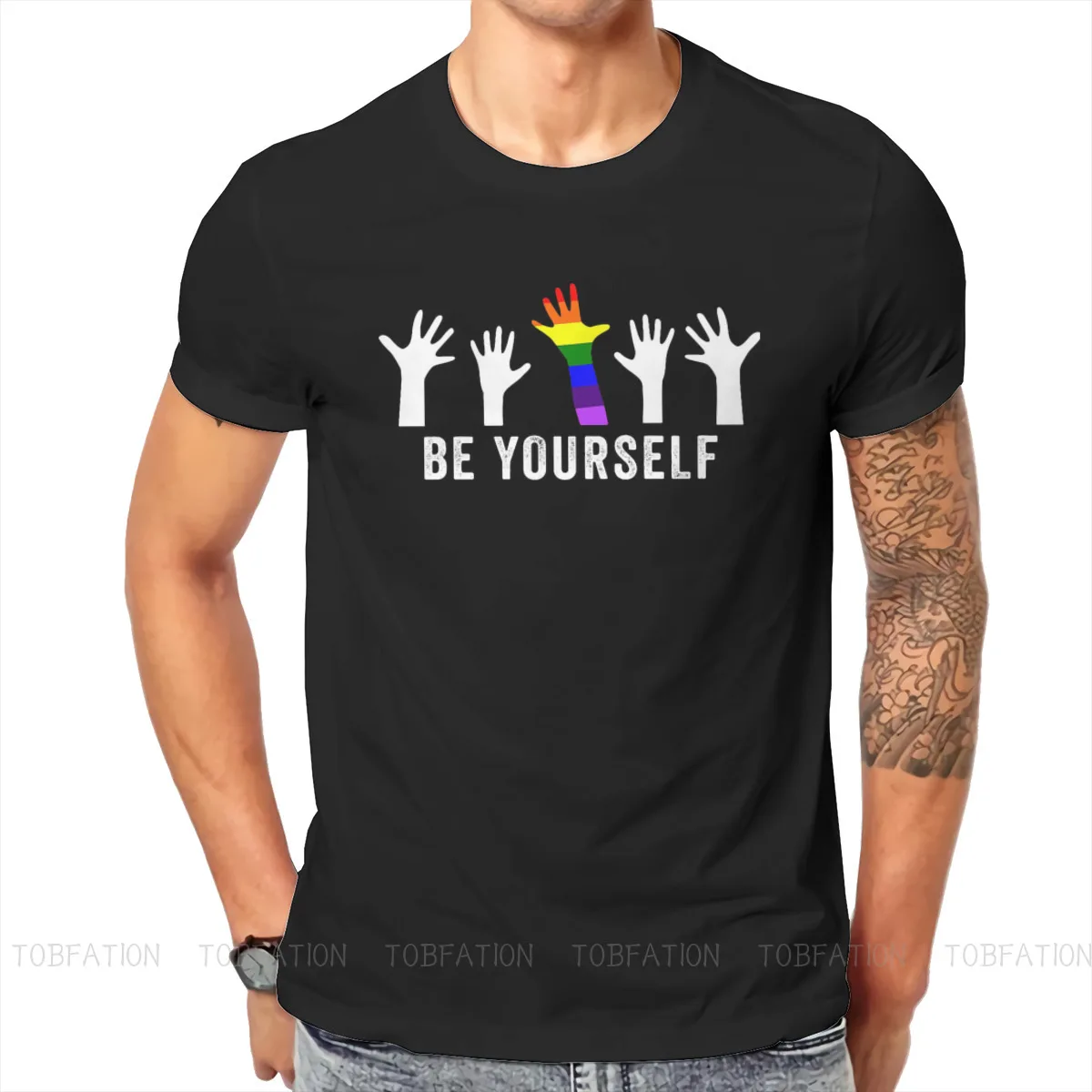 Hands Fashion TShirts LGBT Pride Month Lesbian Gay Bisexual Transgender ...