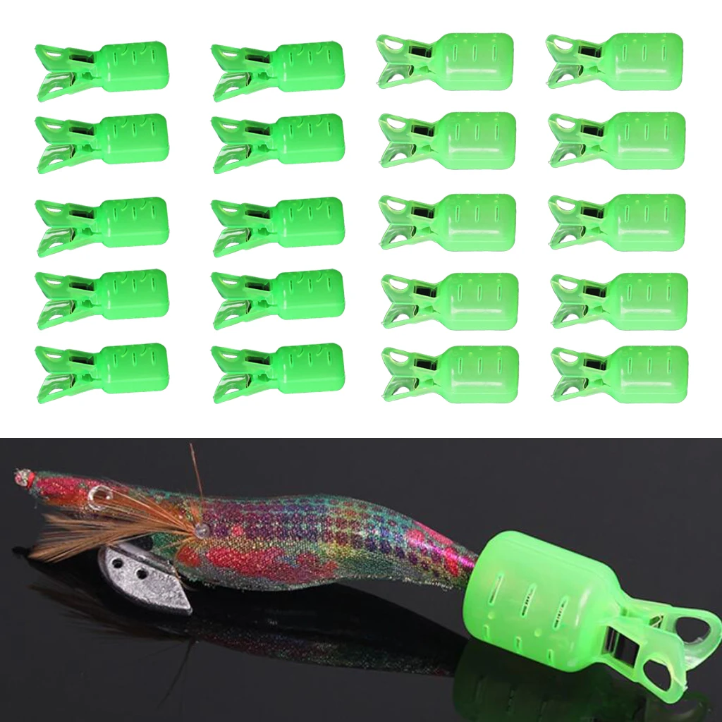 10pcs Squid Jig Hook Protector Fishing Jigs Lure Covers Hooks Safety ...