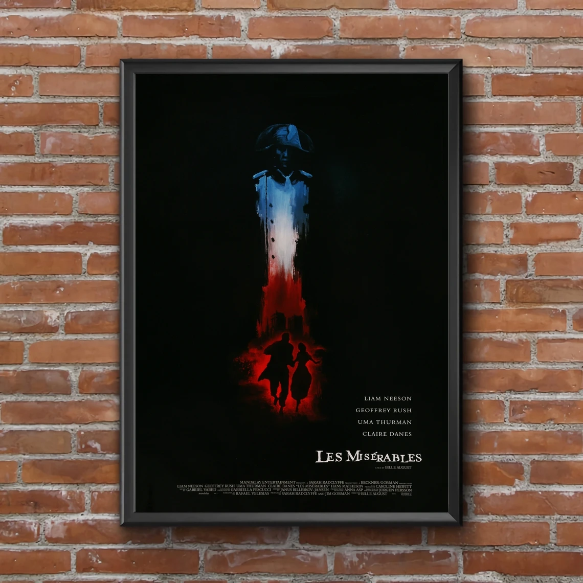 Les Miserables 1998 Movie Poster