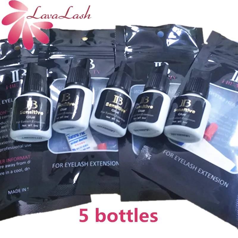 Colla-sensibile-IB-originale-corea-5-bottiglie-per-estensioni-ciglia ...