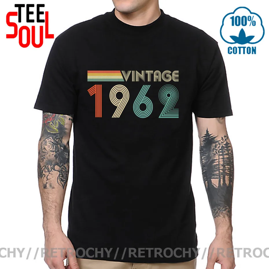Vintage-1962-T-shirt-Retro-Made-in-1962-T-shirt-Legend-are-Born-in-1962 ...