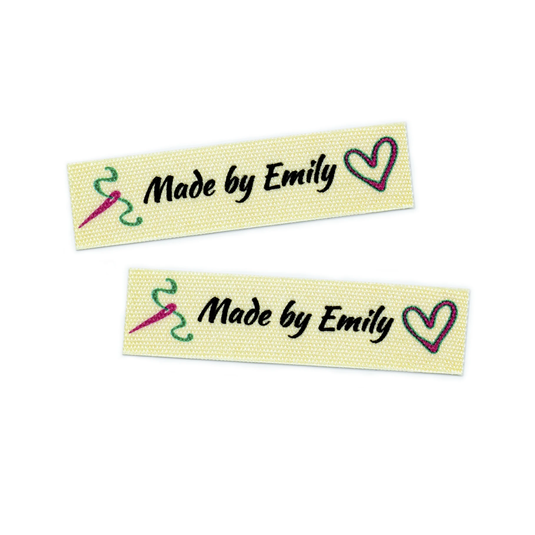 96pieces Custom Ironing Labels, Personalized Brand , Logo Or Text ...