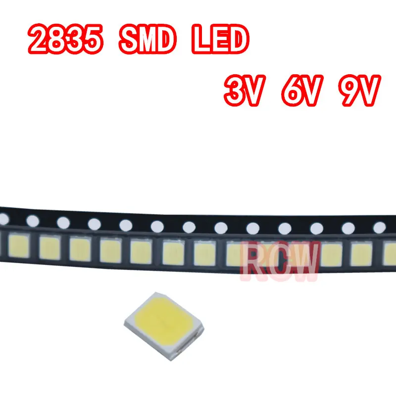 Smd Led 2835 1w 9v 100ma | Led 2835 6v 1w Original | 1000pcs Led 2835 ...