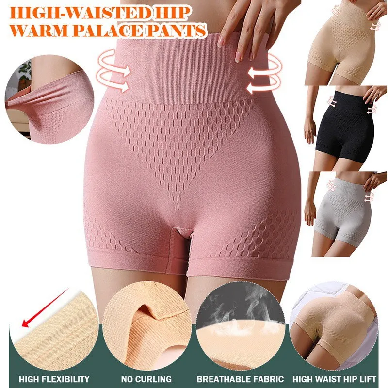Sous-vêtement,Short de sécurité pour femmes,culotte taille haute Anti-frottement,douce,grande ...